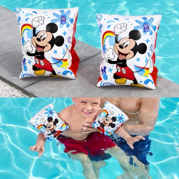 Disney | Swim | Mickey Mouse Swim Arm Floaties | Poshmark